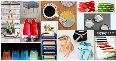 50 DIY Projects To Make in Under an Hour - DIY Joy