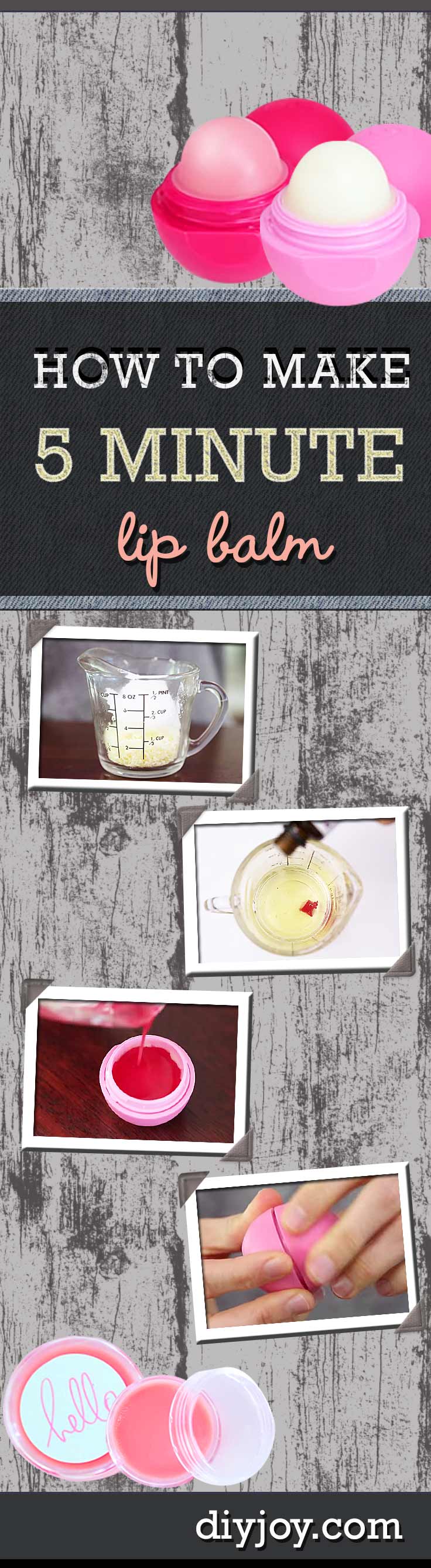 Make Incredible Homemade Lip Balm in 5 Minutes or Less