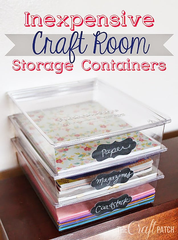 DIY Craft Room Ideas And Craft Room Organization Projects Inexpensive DIY Craft Room Ideas And Craft Room Organization Projects Inexpensive