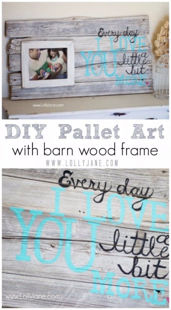 40 DIY Pallet Signs With Step by Step How To
