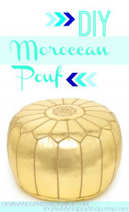 32 DIY Poufs To Make For Extra Seating