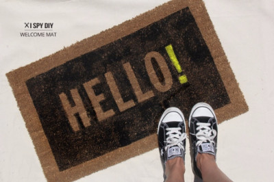 31 DIY Welcome Mats - Page 6 of 7 - DIY Joy