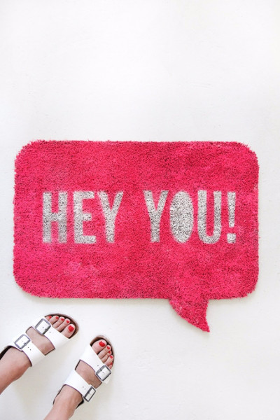 31 DIY Welcome Mats - DIY Joy