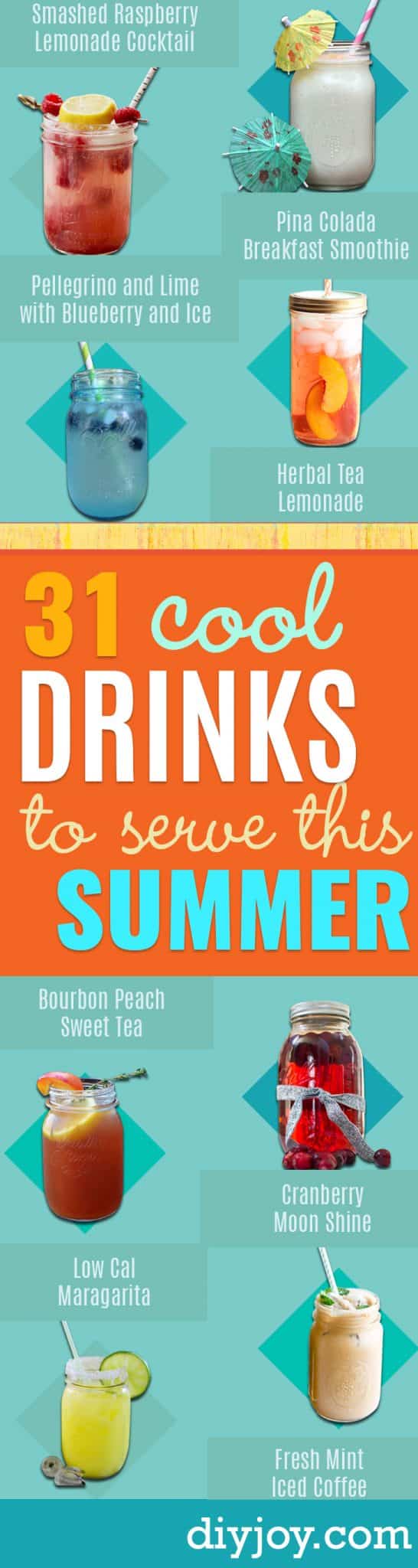 31 Cool Drinks To Serve This Summer