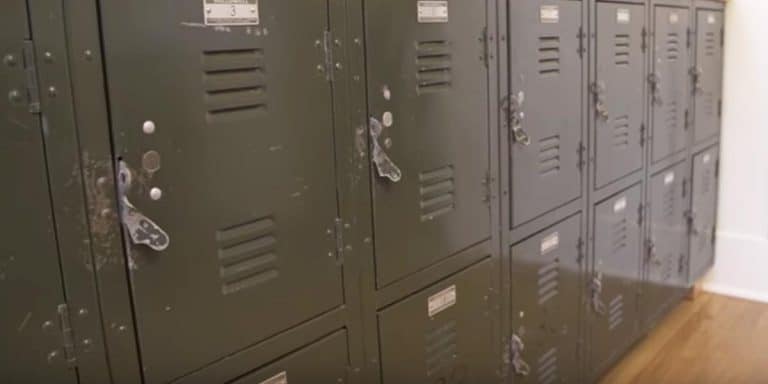 She Found These Old Lockers At An Antique Store And Cleverly ...