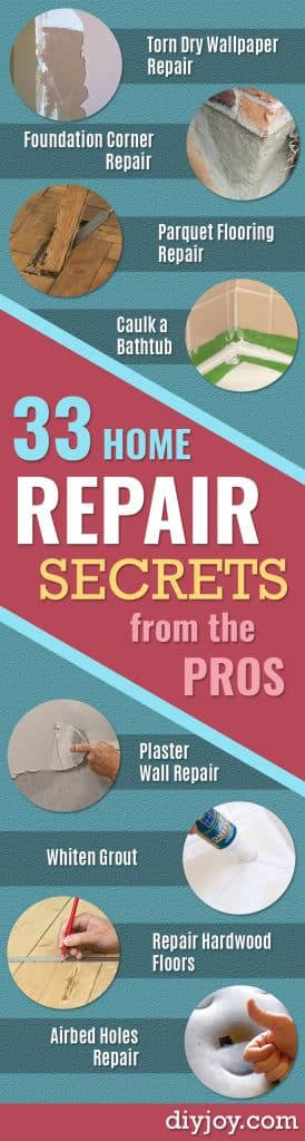 33 DIY Home Repair Ideas