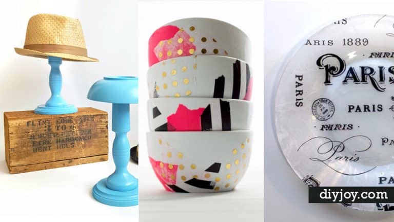 34 Cool DIYs To Make With Plates and Dishes - DIY Joy