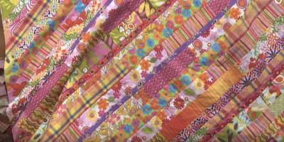 Learn How to Make A Colorful String Quilt - DIY Joy
