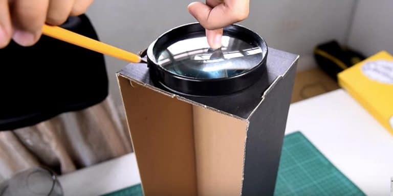 Watch How She Builds a Smart Phone Projector With a Shoebox (Clever ...