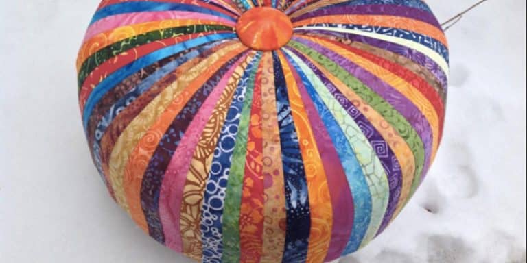 For Extra Seating, Make This Creative DIY Floor Pouf - DIY Joy