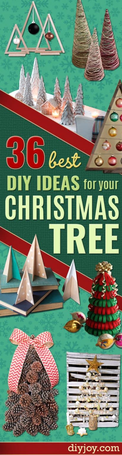 36 DIY Ideas For A Christmas Tree