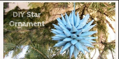 Watch How She Makes This Super Cool Polish Star Ornament! - DIY Joy