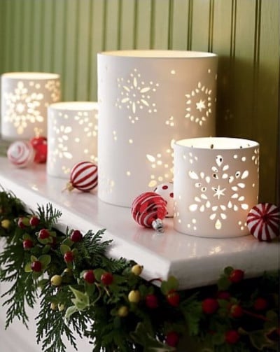 28 DIY Christmas Luminaries to Make For Holiday Decor