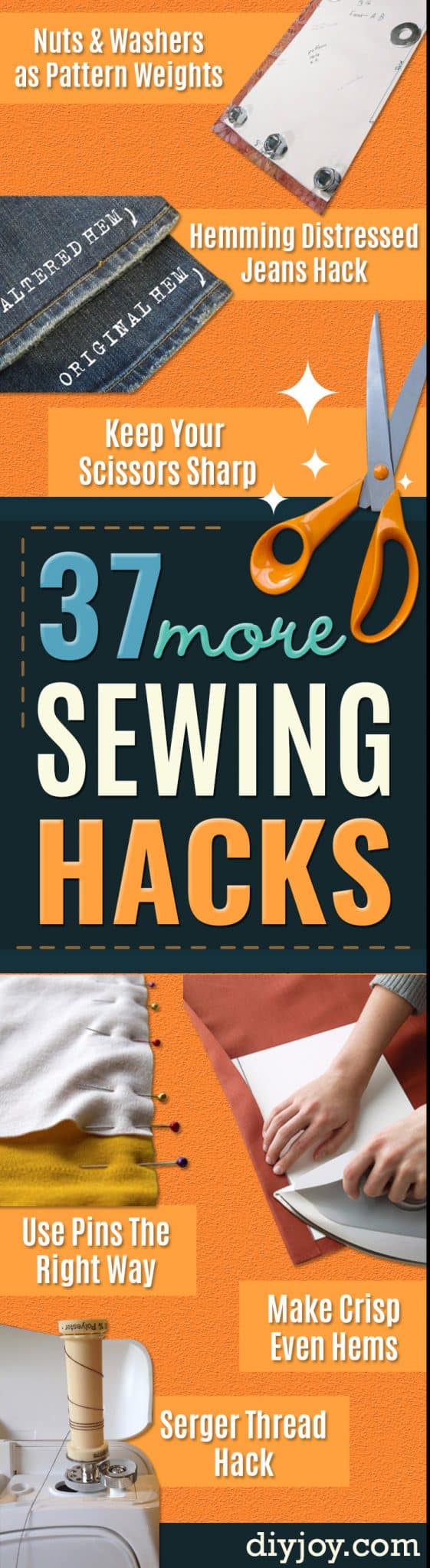 37 DIY Sewing Hacks