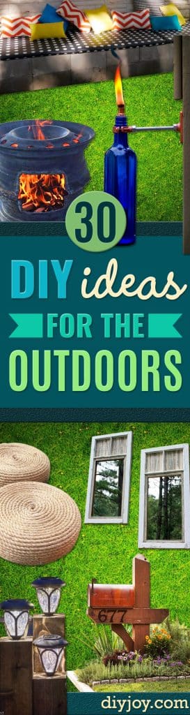 30 Creative DIY Ideas for The Outdoors