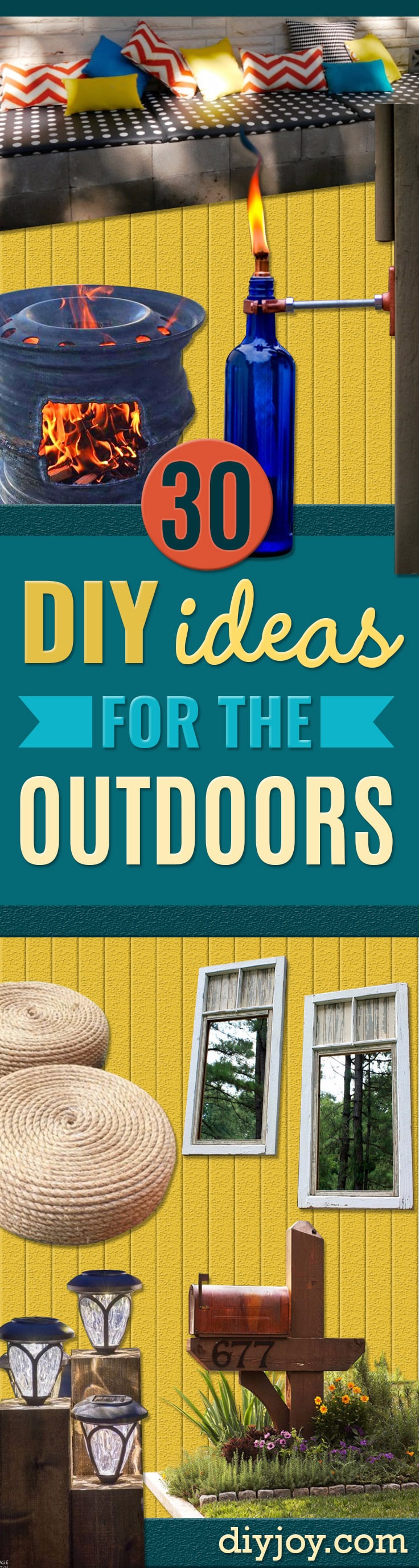30 Creative DIY Ideas for The Outdoors