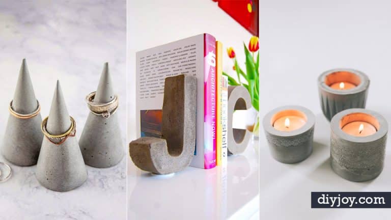 31 Concrete Crafts and DIY Projects - DIY Joy