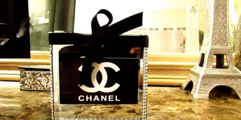 Watch How She Makes This Beautiful Designer Inspired Mirrored Box ...