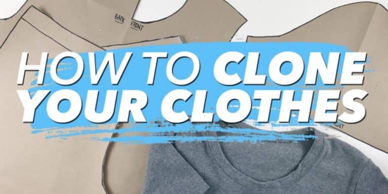 How To Clone Your Wardrobe And Make Patterns From Your Clothes! - DIY Joy