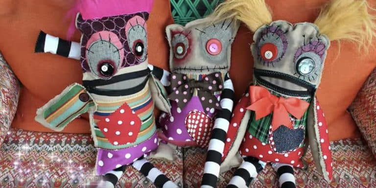 Make These Fun And Quirky Monster Dolls Out of Your Leftover Scraps ...