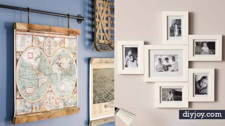 30 Tips and Tricks for Hanging Photos and Frames - DIY Joy