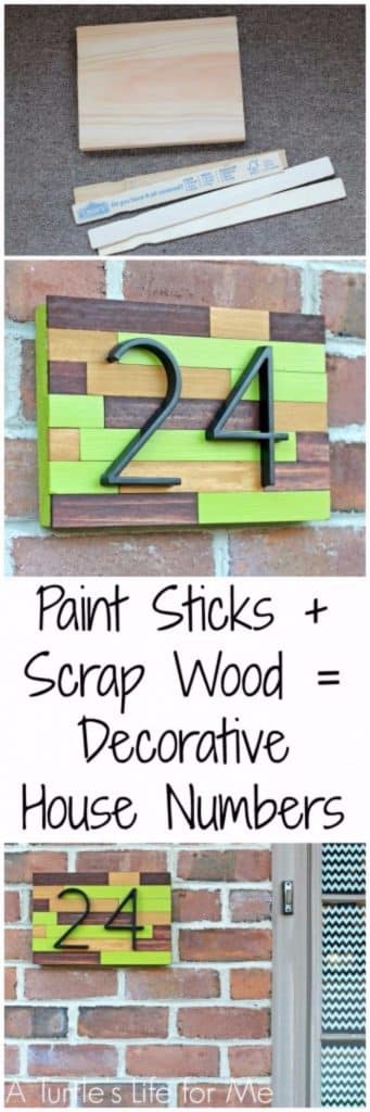 35 Creative DIY House Numbers - DIY Joy