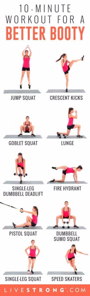 30 Ten Minute Workouts To Help Get In Shape Without Going to The Gym