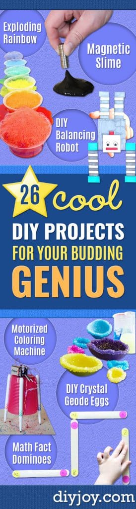 26 Stem Projects for Kids - DIY Projects for The Budding Genius