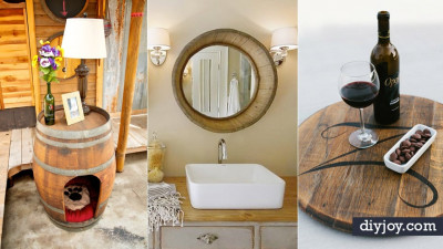 33 DIY Ideas Made With Old Barrels - DIY Joy