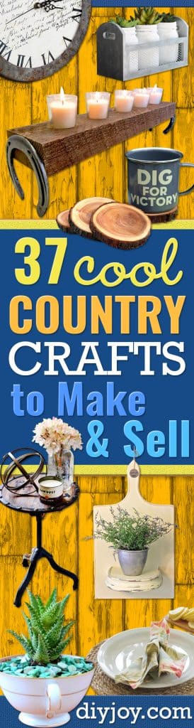 37 Country Craft Ideas to Make and Sell