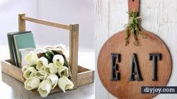 50 Rustic DIY Farmhouse Crafts - DIY Joy