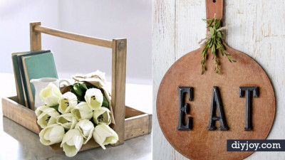 50 Rustic DIY Farmhouse Crafts - DIY Joy