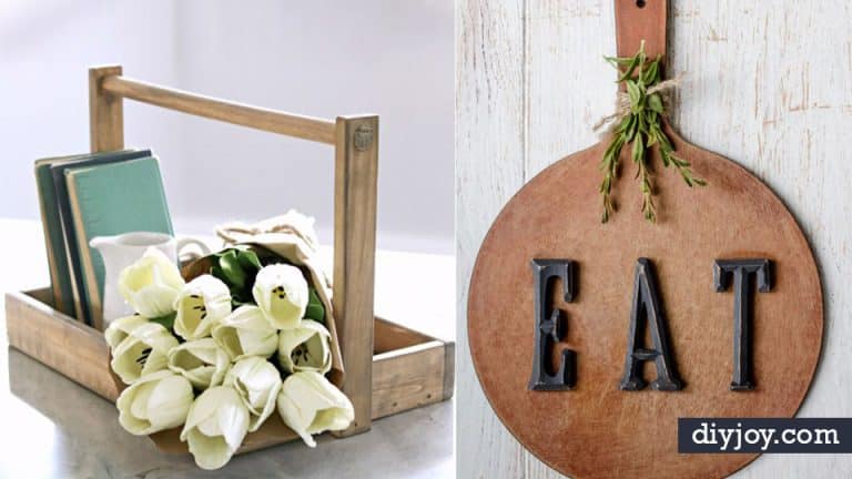 50 Rustic DIY Farmhouse Crafts - DIY Joy