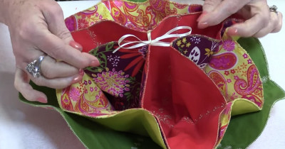 Sewing Tutorial- Fabric Bread Warmer - DIY Joy