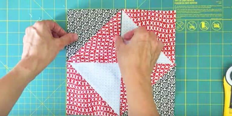 Sewing Tutorial - Disappearing Hourglass Quilt - DIY Joy