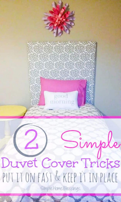 33 DIY Duvet Covers For Dreamy Bedroom Decor - Page 2 of 2 - DIY Joy