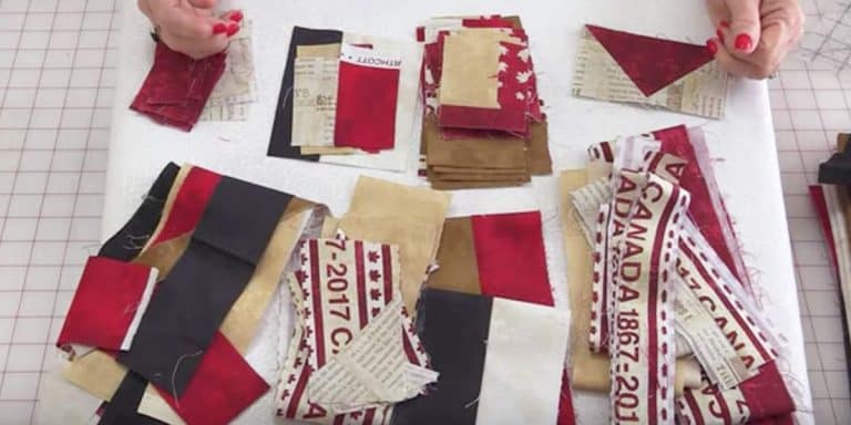 Learn How to Make This Quilt That Requires No Pattern - DIY Joy