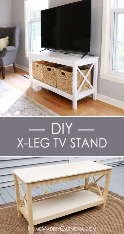 32 DIY TV and Media Consoles For Entertainment in Style - DIY Joy
