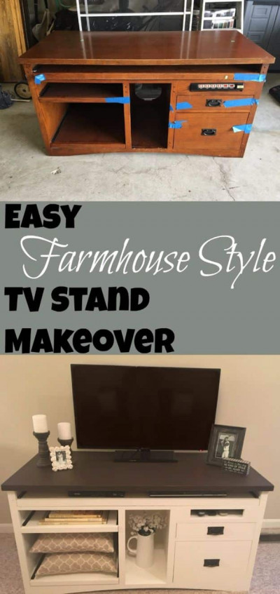32 DIY TV and Media Consoles For Entertainment in Style - DIY Joy