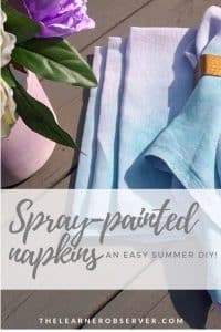 42 Cool Napkins and Placemats To Make Today