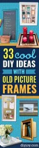 33 DIY Ideas To Make With Old Picture Frames