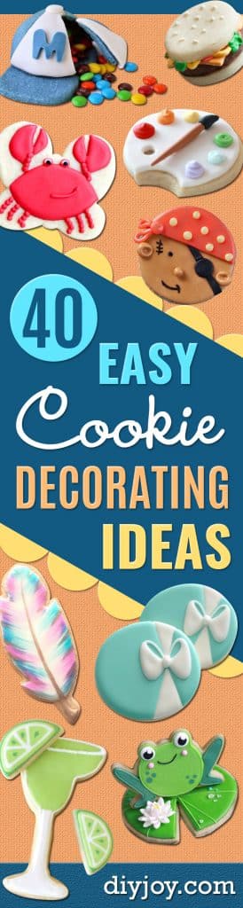 40 Easy Cookie Decorating Ideas