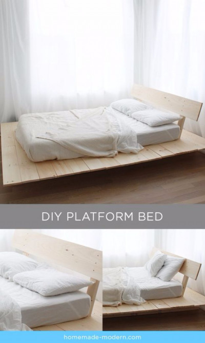 35 DIY Platform Beds For An Impressive Bedroom - DIY Joy
