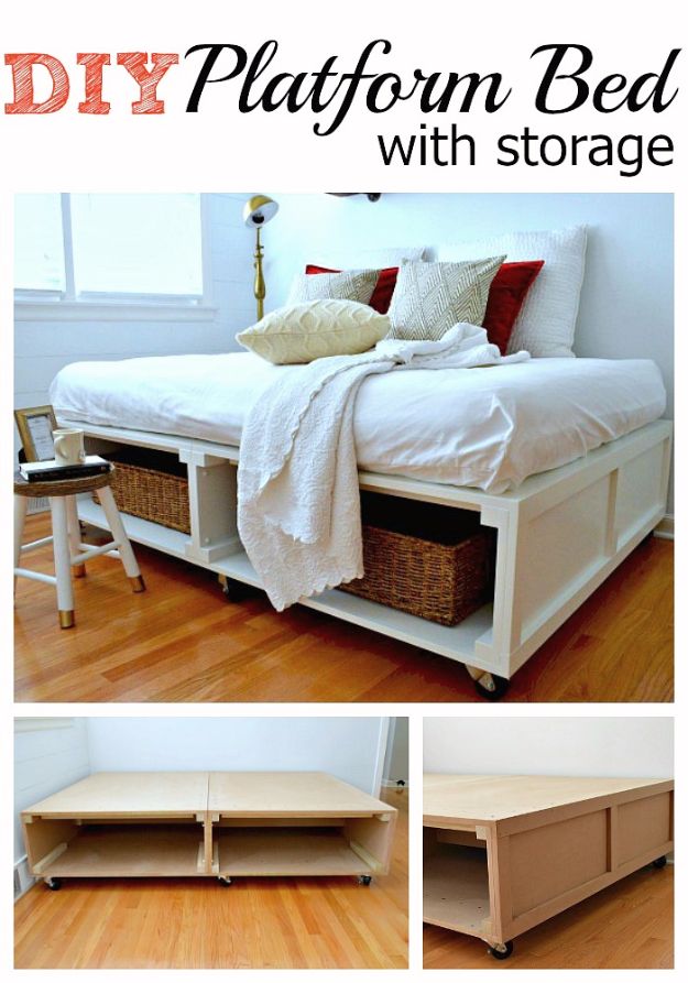 Diy Twin Platform Bed With Storage