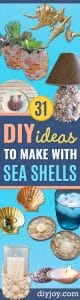 31 DIY Ideas to Make With Sea Shells