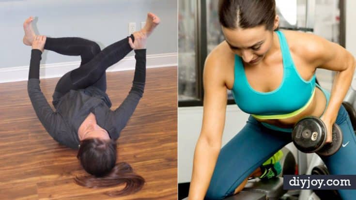 40 Exercises To Do At Home To Get In Shape - DIY Joy