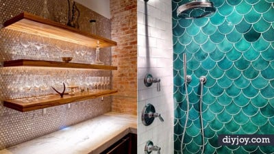 32 Stunning Tile Ideas For Your Home - DIY Joy
