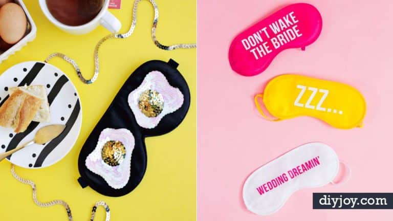 34 Dreamiest DIY Sleep Masks - DIY Joy