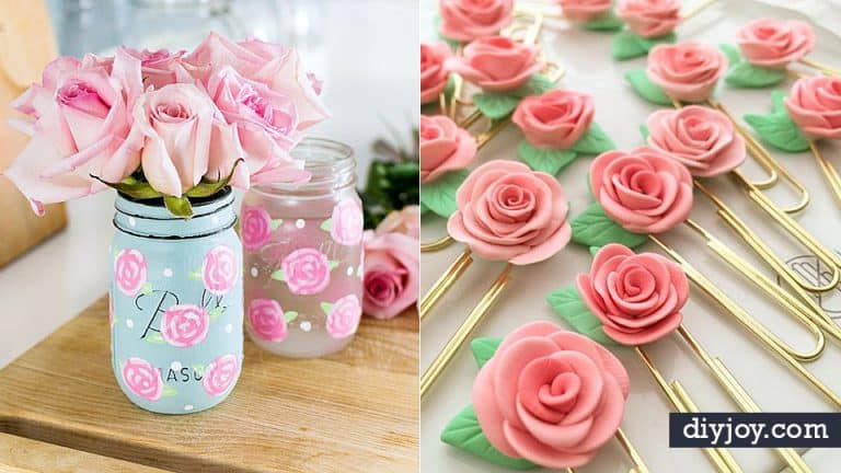 34 Most Beautiful Rose Crafts Ever Created - DIY Joy