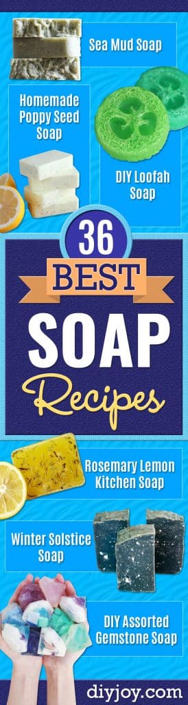 36 DIY Soap Recipes